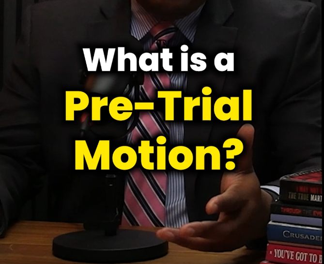 What is a pre-trial motion? | Criminal Defense Information in Pittsburgh